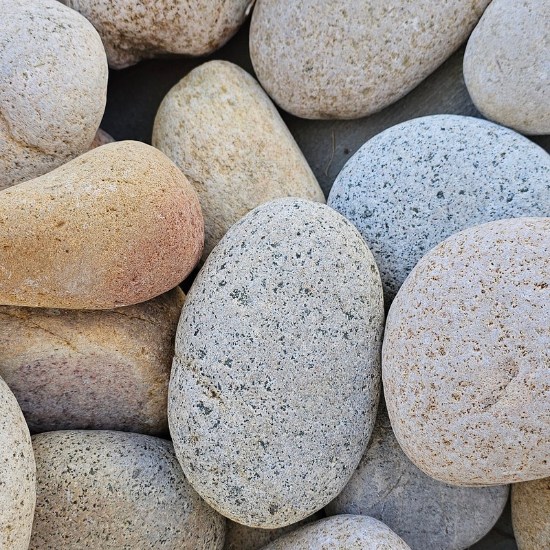 Flat River Stones - Etsy