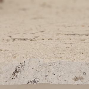 Raw Travertine Floating Shelf: Chiseled Edge Stone Slab - Etsy