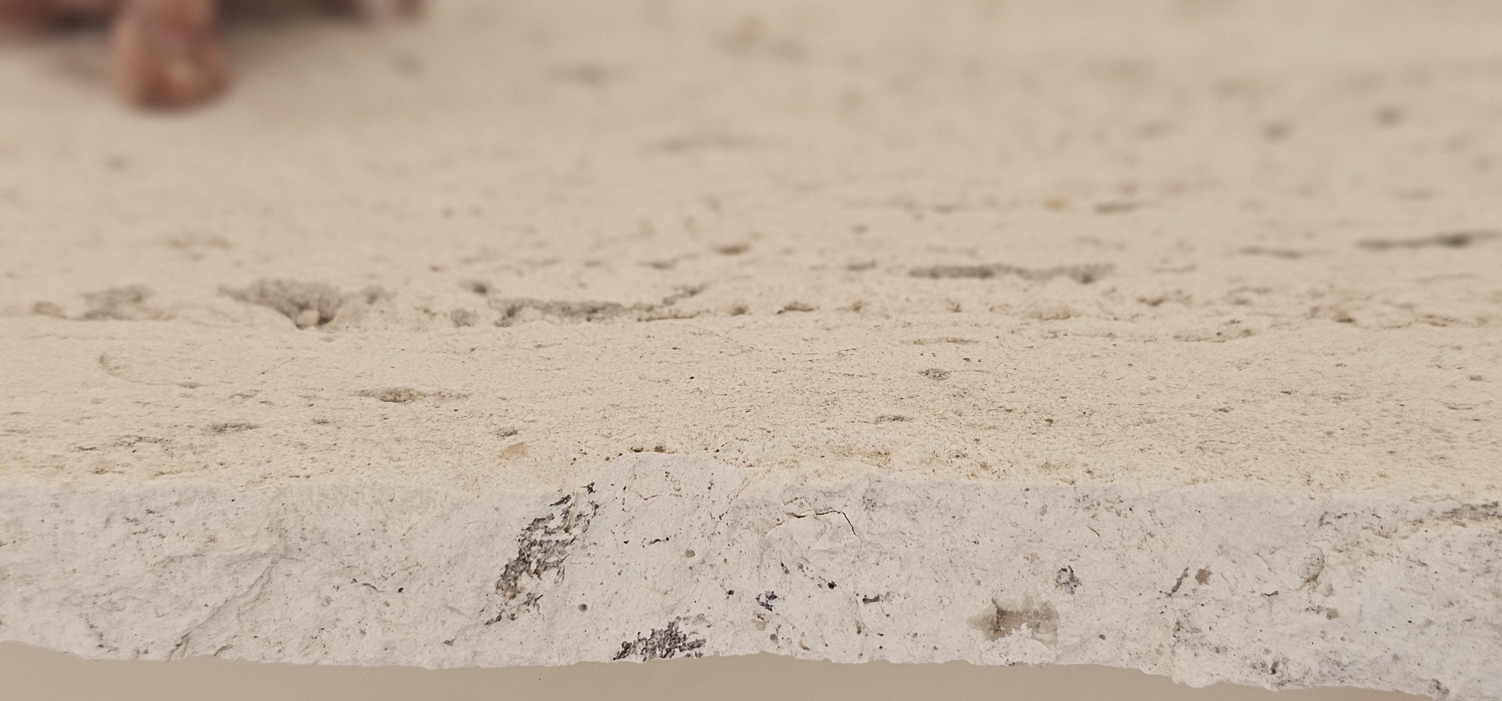 Raw Travertine Floating Shelf: Chiseled Edge Stone Slab - Etsy
