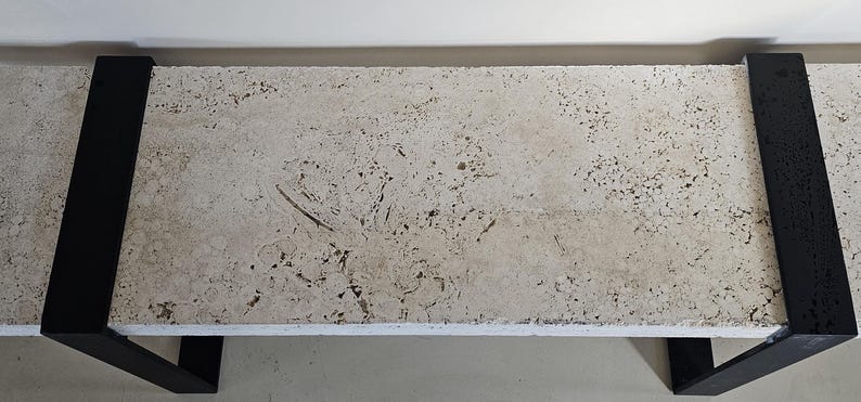 Travertine Bench - Etsy