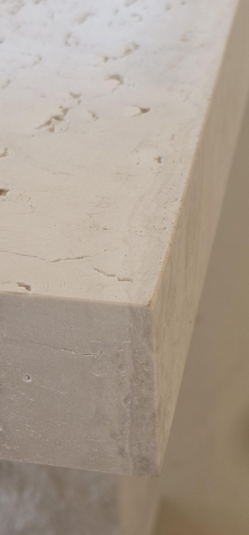 Travertine Coffee Table - Natural Stone Table - Etsy