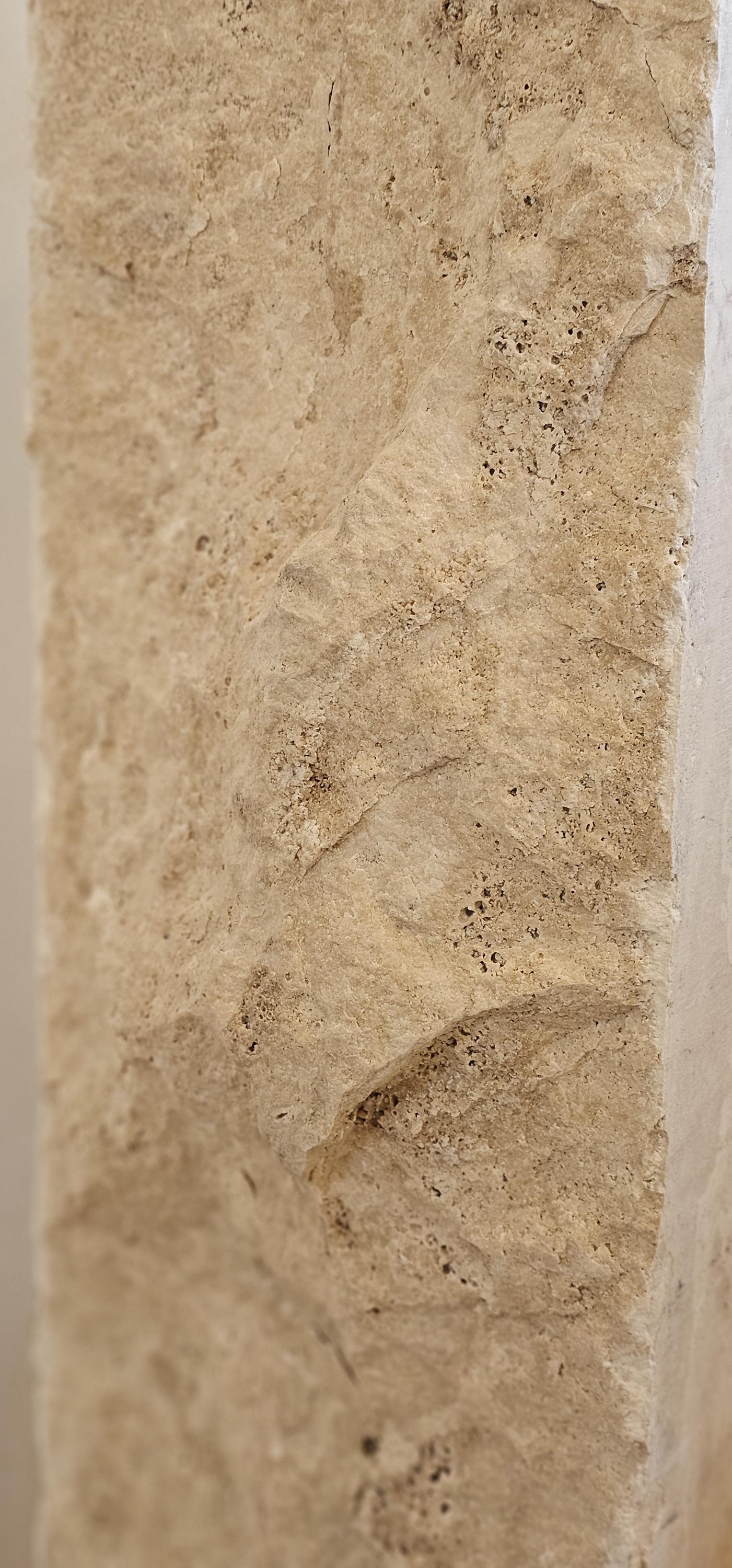 Travertine Pedestal Column - Plinth - Monolith - Etsy