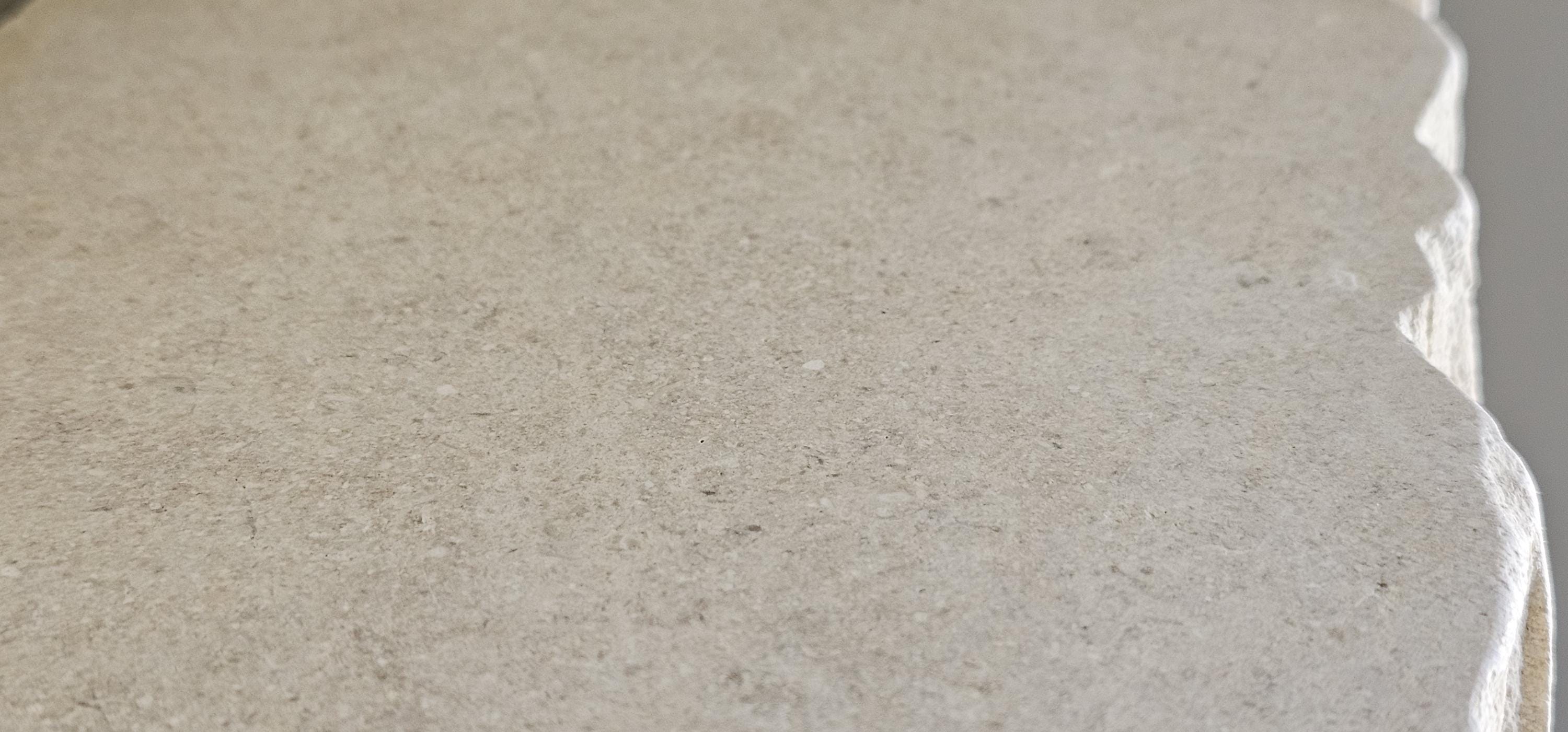 Limestone Floating Shelf With Chiseled Edges - Natural Stone Shelves ...