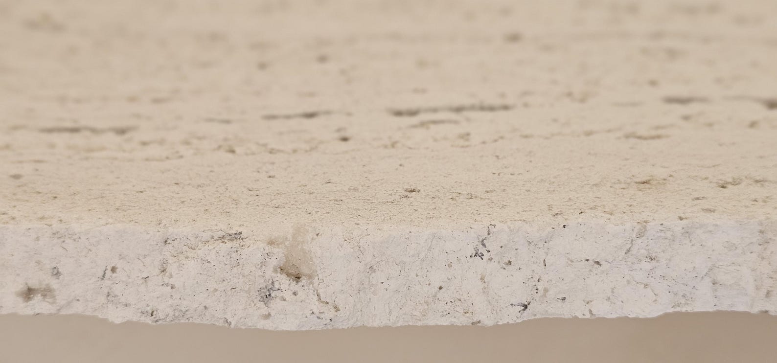 Raw Travertine Floating Shelf: Chiseled Edge Stone Slab - Etsy