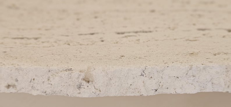Raw Travertine Floating Shelf: Chiseled Edge Stone Slab - Etsy