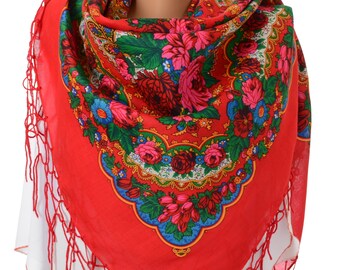 Ukrainian head scarf | Etsy