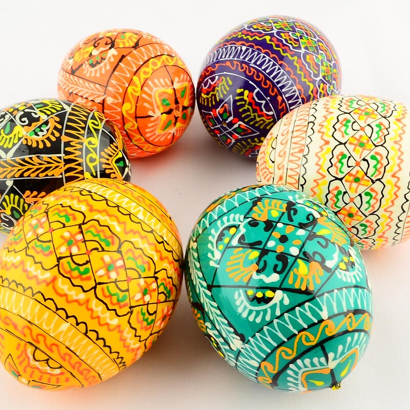 Painted Eggs - Etsy