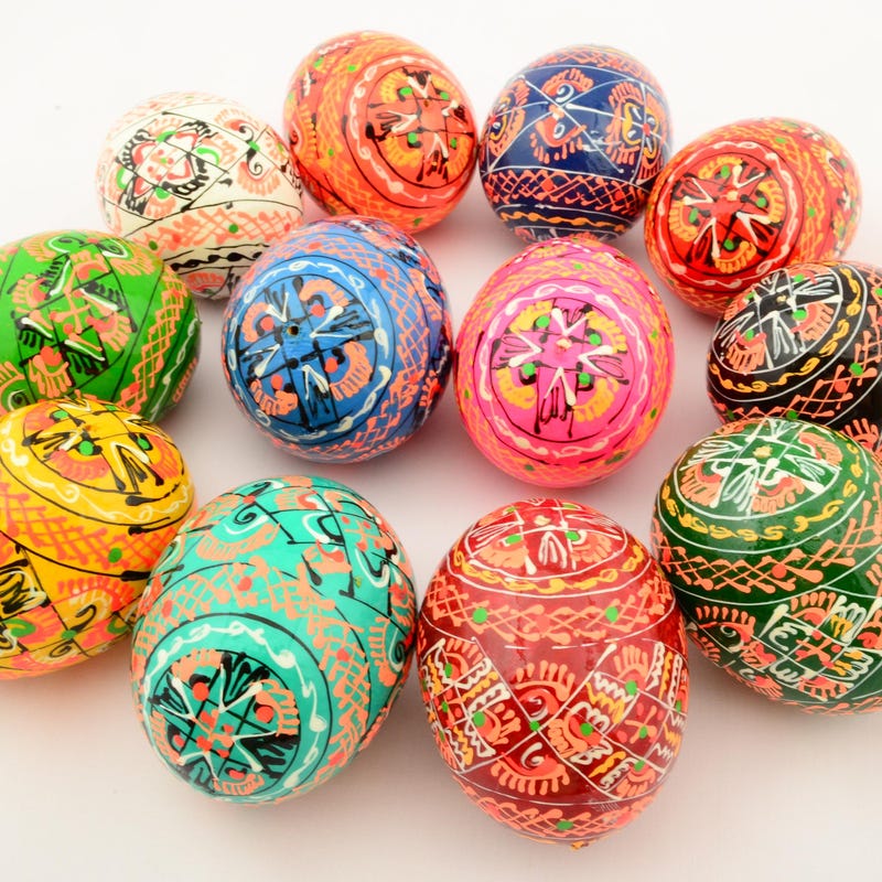 Hand Painted Ukranian Easter Eggs - Etsy