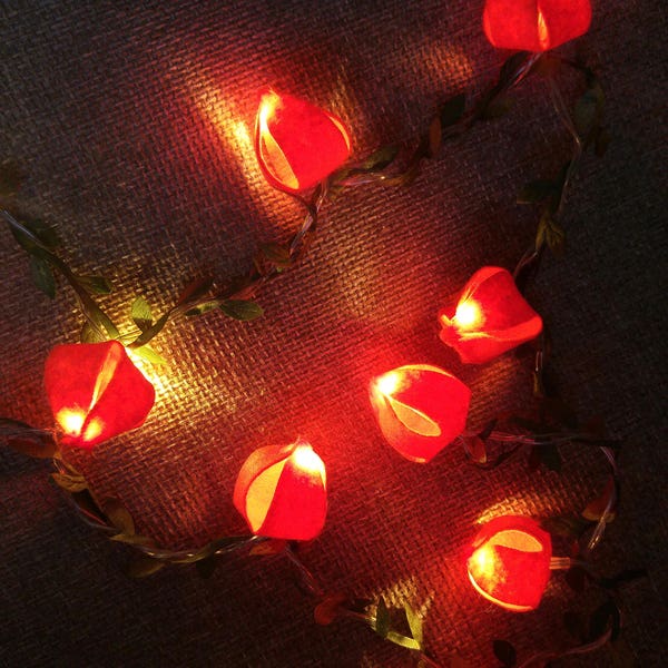 Flower String Lights - Etsy