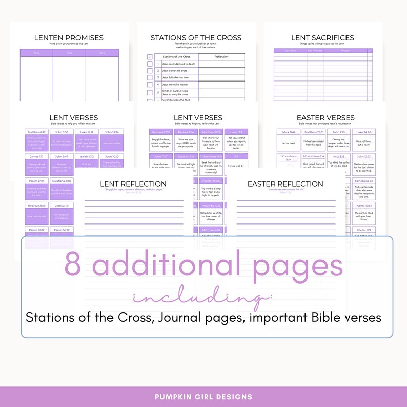 Printable Lenten Journal and Activities for Adults and Teens - Etsy