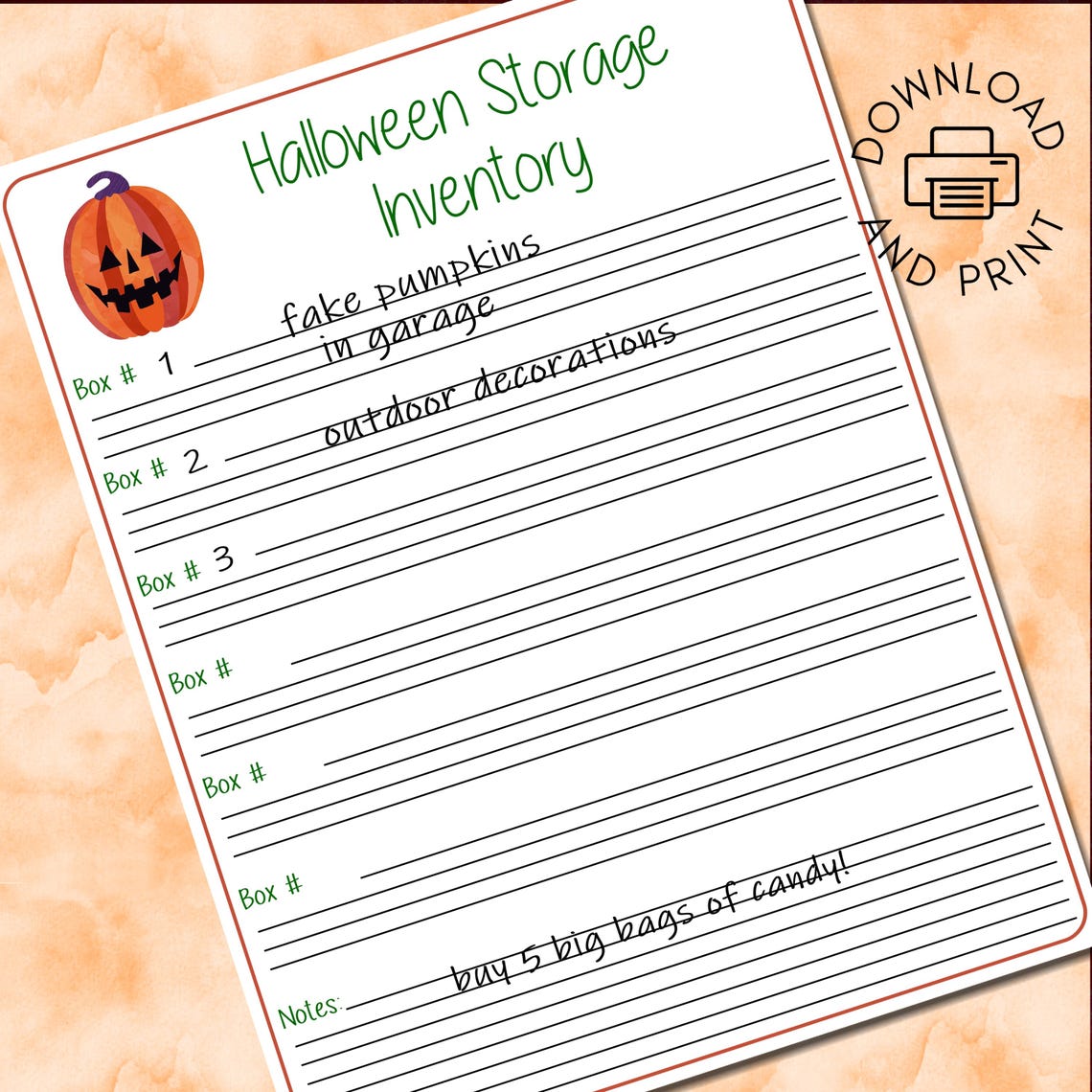 Printable Halloween Storage Bin Labels, Halloween Organization - Etsy