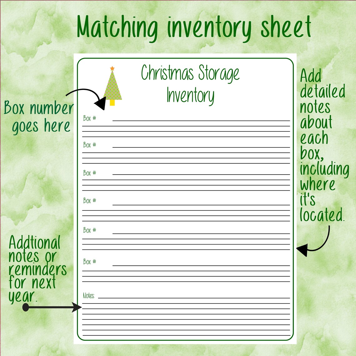 Printable Christmas Storage Bin Labels, Christmas Organization - Etsy