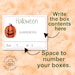 Printable Halloween Storage Bin Labels, Halloween Organization - Etsy