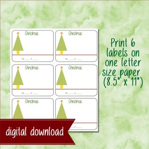 Printable Christmas Storage Bin Labels, Christmas Organization - Etsy