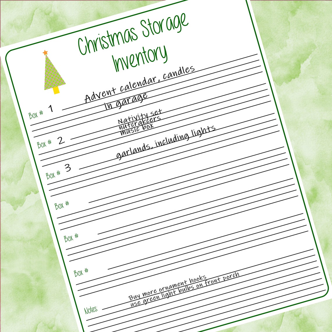 Printable Christmas Storage Bin Labels, Christmas Organization - Etsy