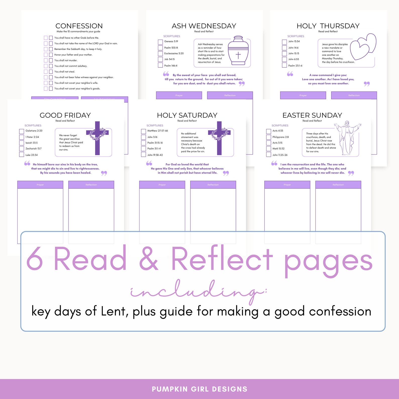 Printable Lenten Journal and Activities for Adults and Teens - Etsy