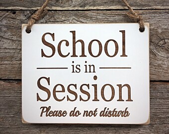 In Session Sign - Etsy
