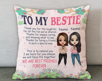 Best Friend Pillow | Etsy