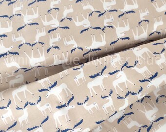 Moose fabric | Etsy