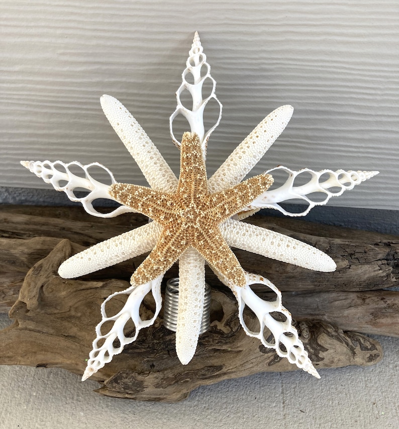 Coastal Tree Topper Beach Tree Topper Starfish Tree Topper - Etsy