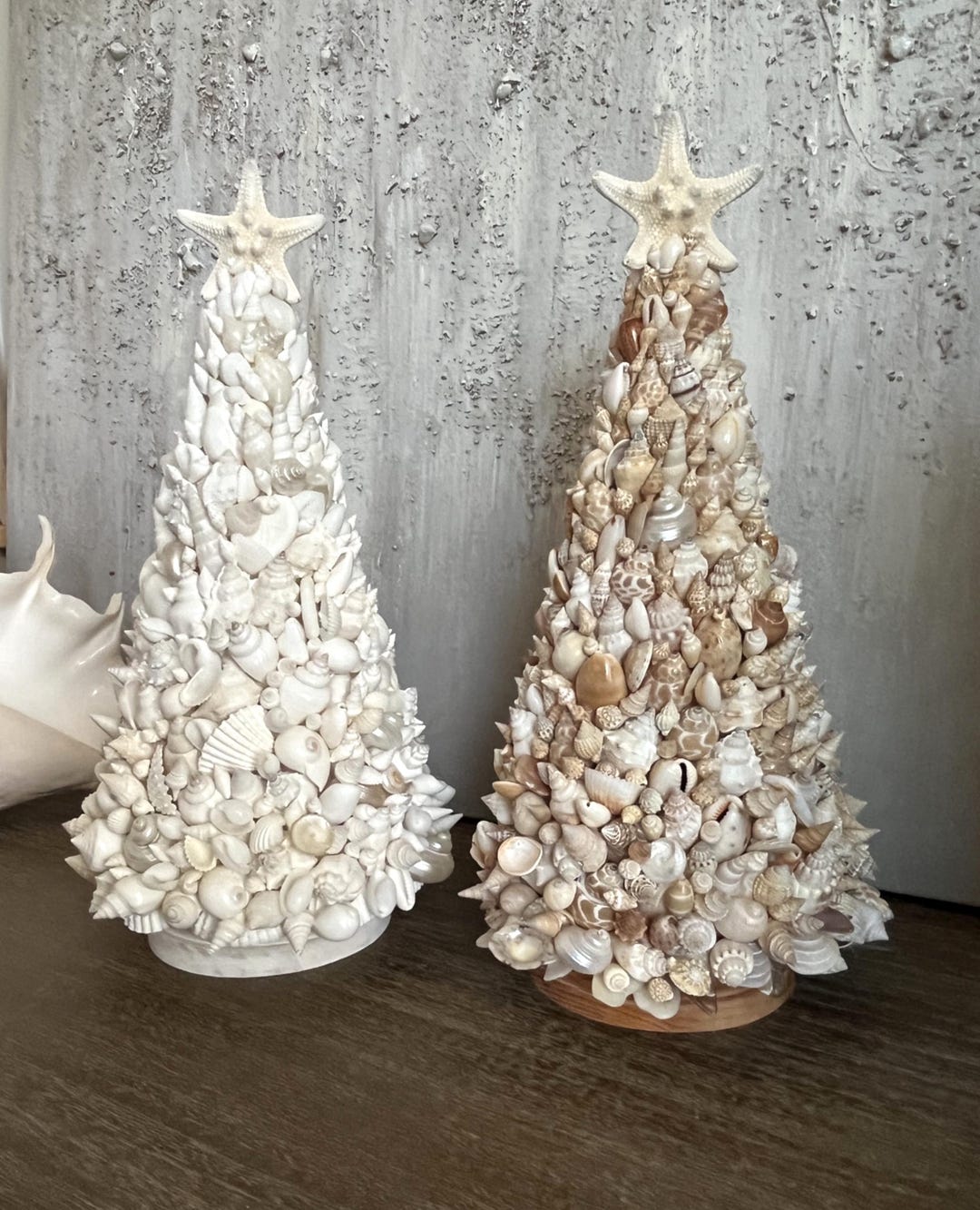 Seashell Tree Ornament: Handmade Coastal Beach Decor - Etsy