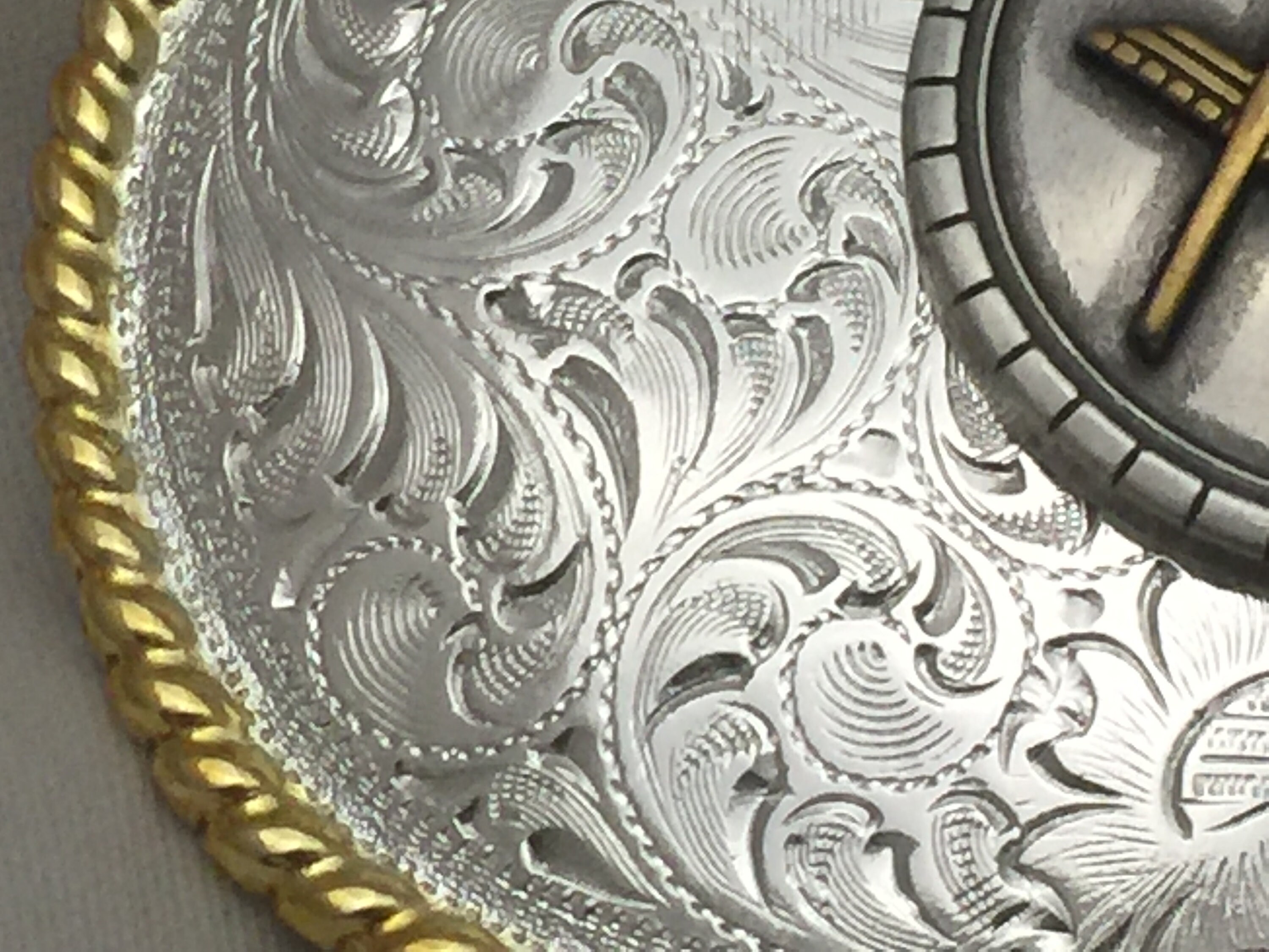 Masonic Symbol High Polish Western Style Belt Buckle - Etsy