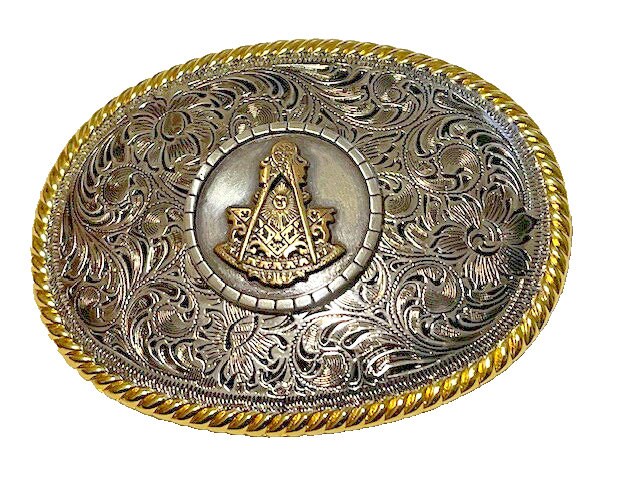 Masonic Freemasons Past Master Belt Buckle - Etsy