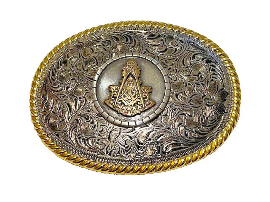 Masonic Freemasons Past Master Belt Buckle - Etsy