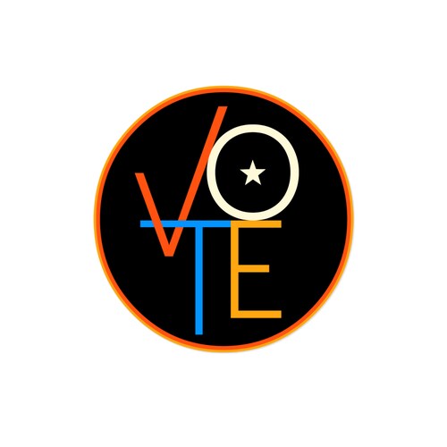 Vote Sticker - Etsy