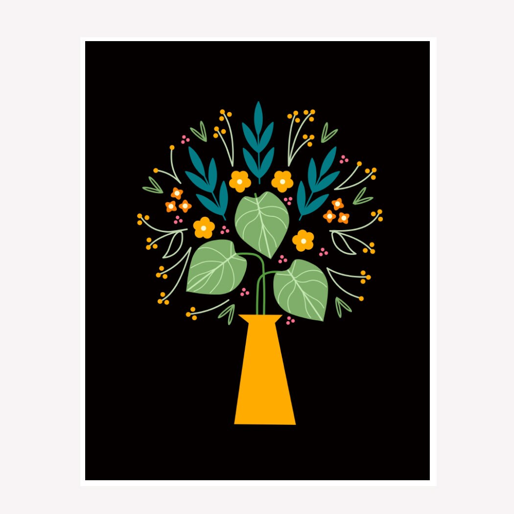 Old Fashioned Art Print — Amber Leaders Designs