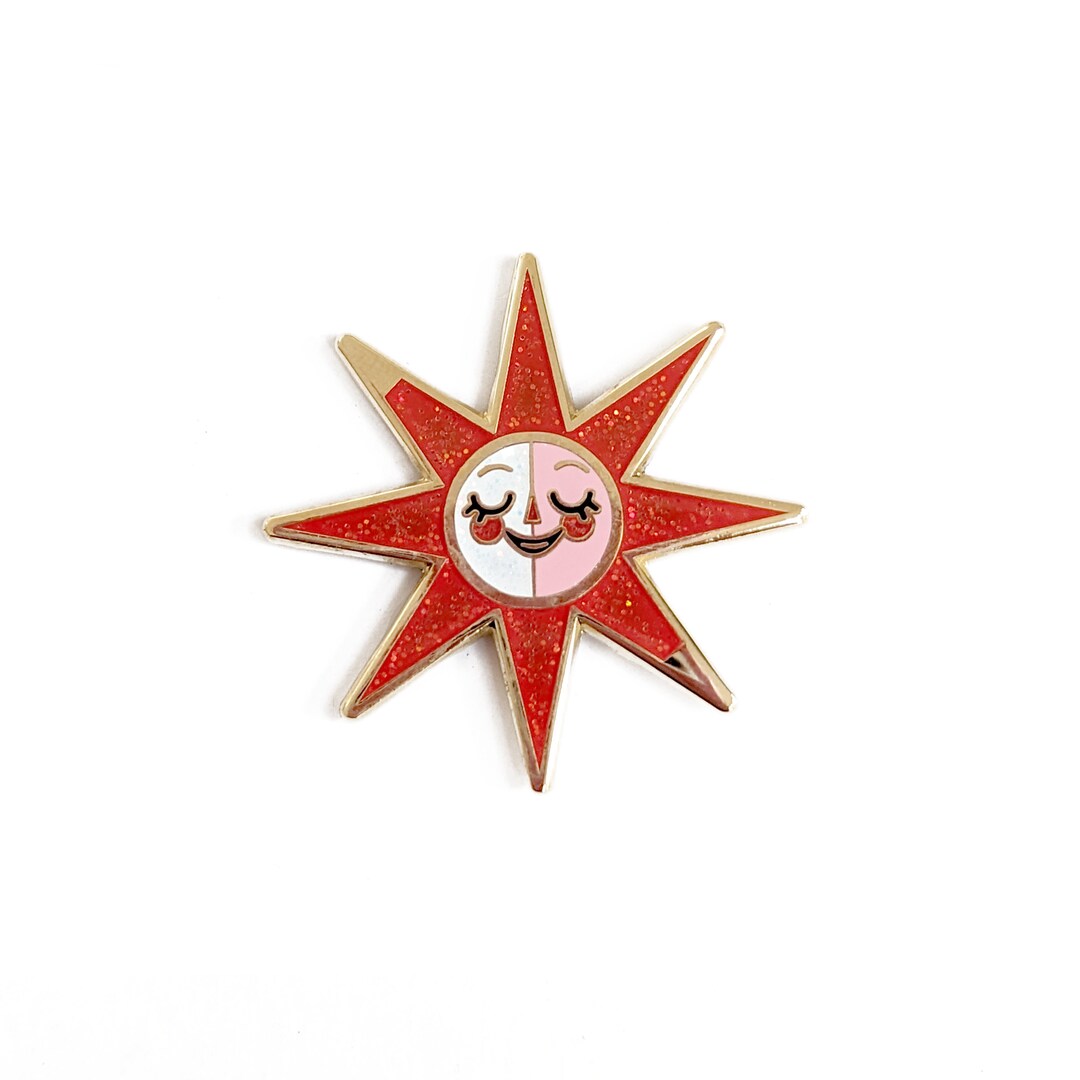 Sunshine Hard Enamel Pin - Etsy