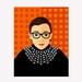 Notorious RBG by Amber Leaders 5x7, 8x10, 11x14, 16x20 Art Print - Etsy