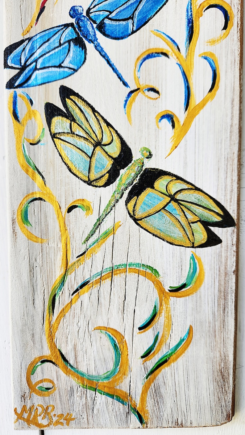 Dragonflies Porch Board - Etsy