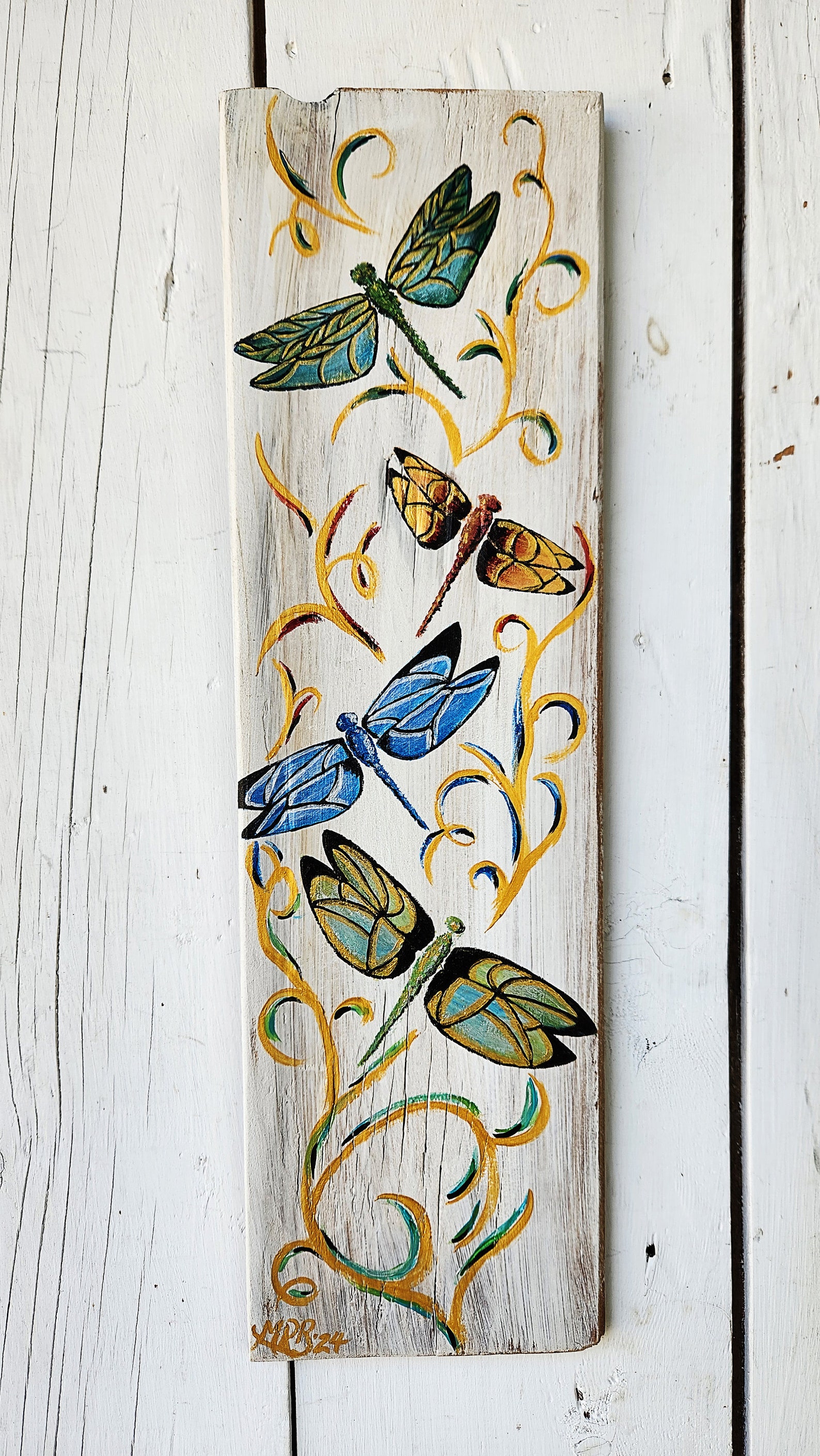 Dragonflies Porch Board - Etsy