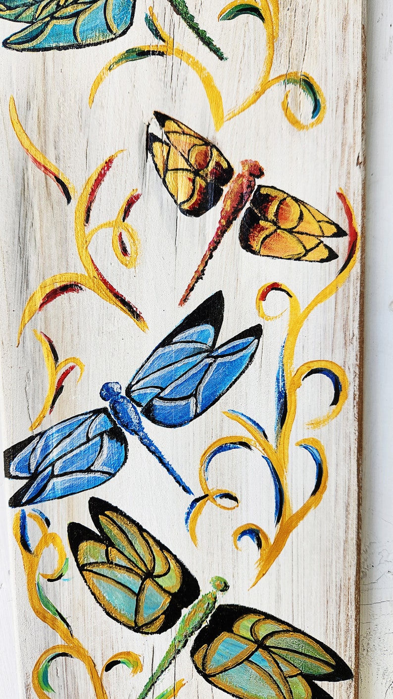 Dragonflies Porch Board - Etsy