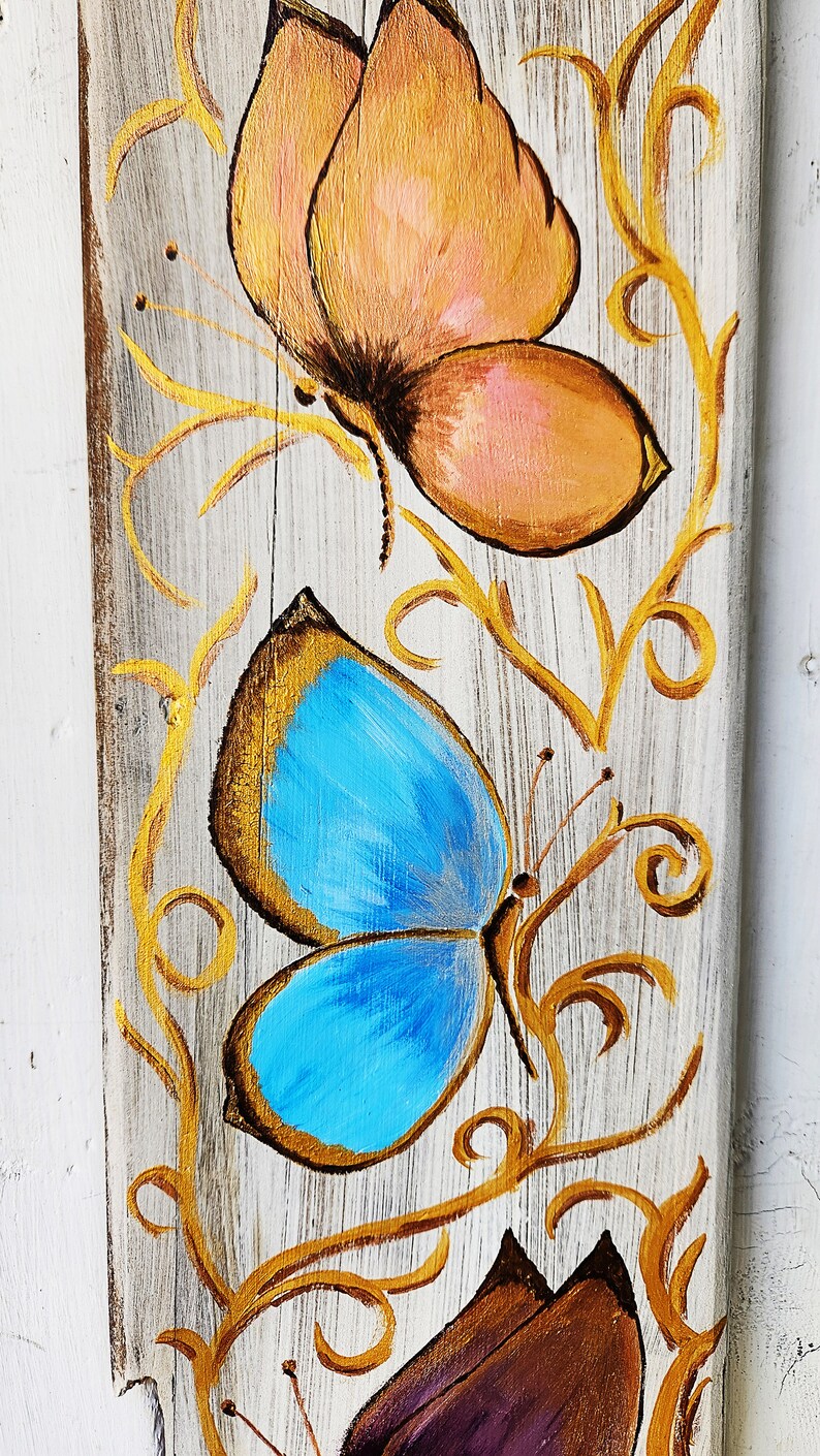 Butterflies Porch Board - Etsy