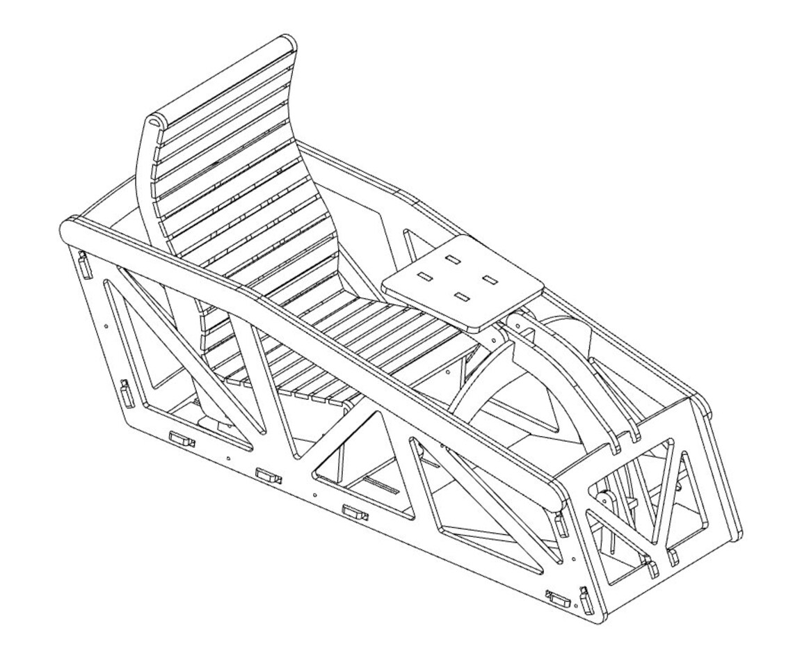 Plans for DIY Race Gaming Simulator Cockpit - Etsy