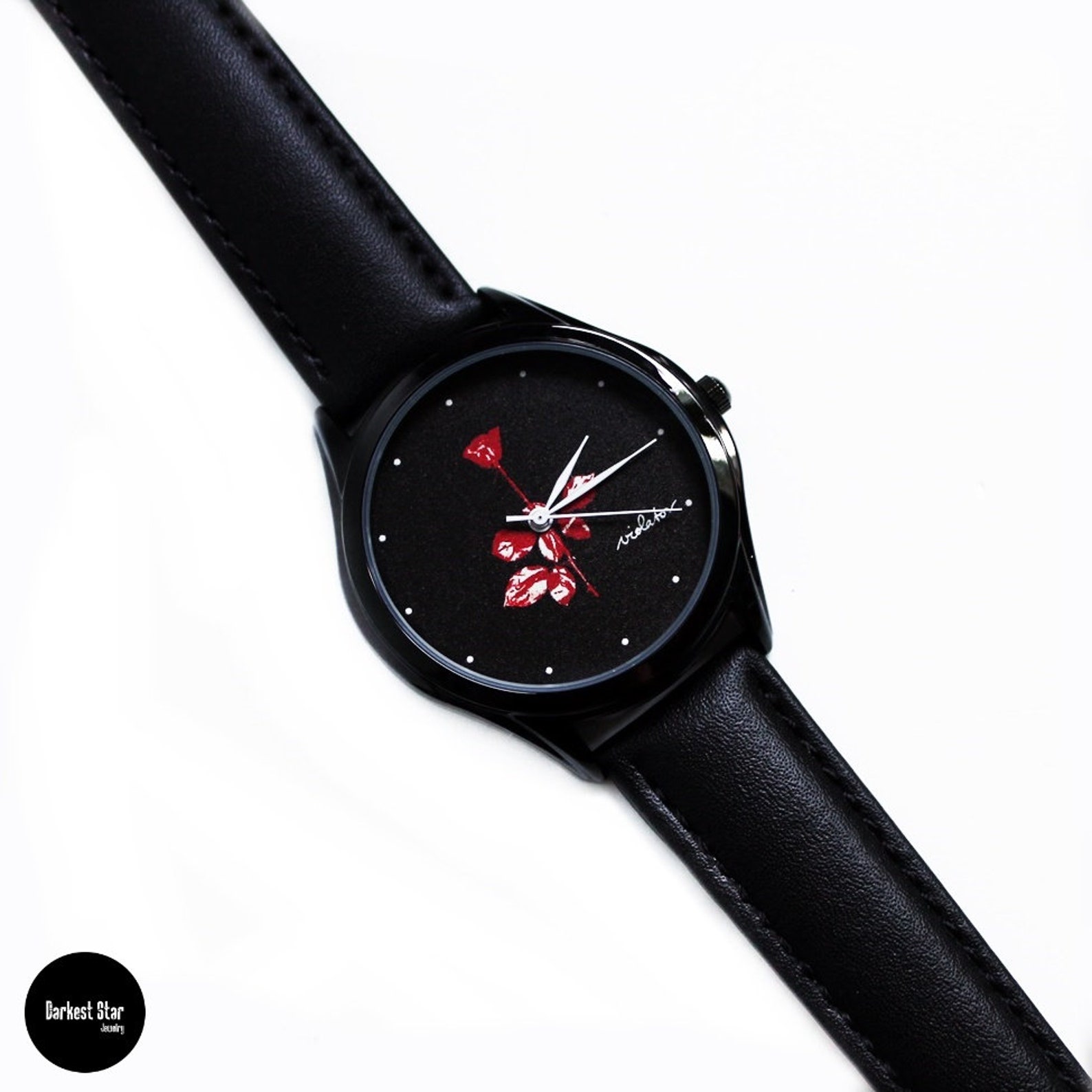 Depeche Mode Watch Violator Red Rose Ø40mm Personalized Gift - Etsy