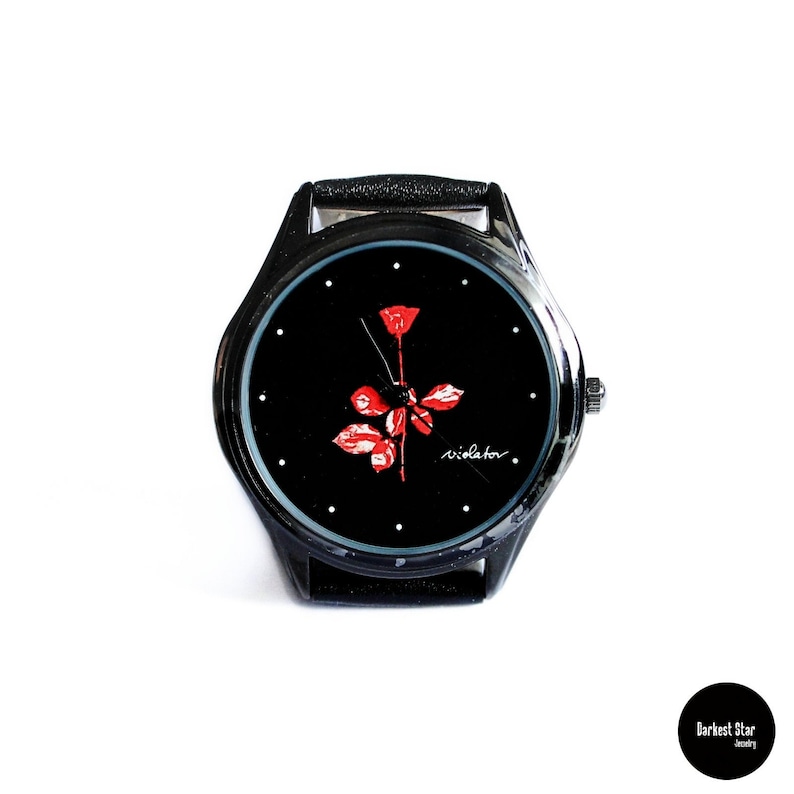 Depeche Mode Watch Violator Red Rose Ø40mm Personalized Gift - Etsy