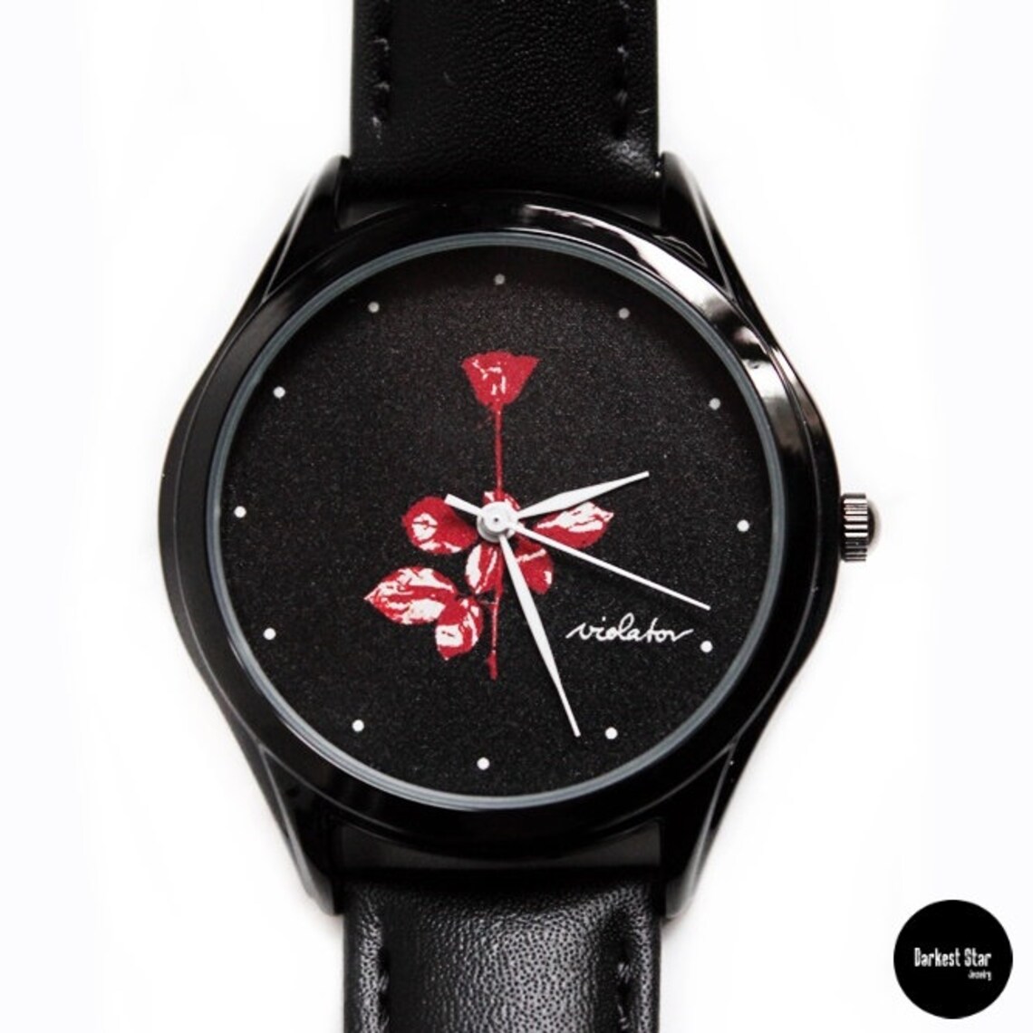 Depeche Mode Watch Violator Red Rose Ø40mm Personalized Gift - Etsy