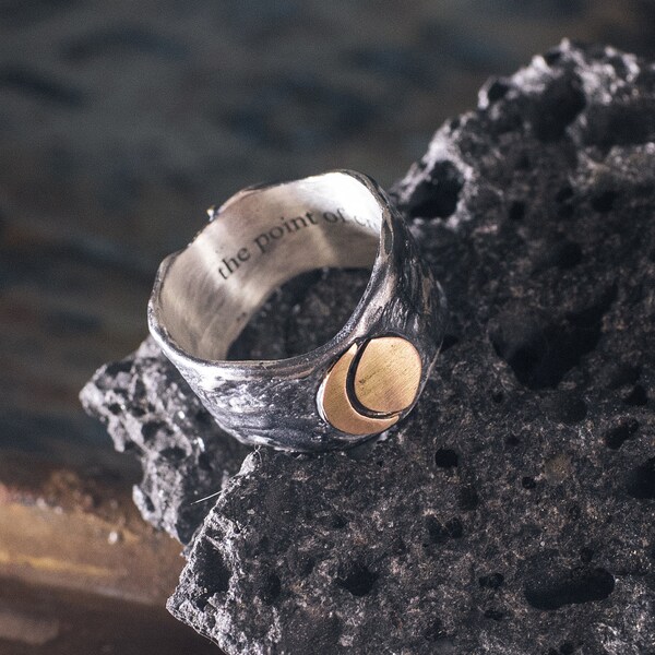 Sun and Moon Ring - Etsy