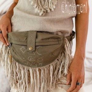 Boho Fanny Pack for Women Banana Hip Bag Festival Canvas | Etsy