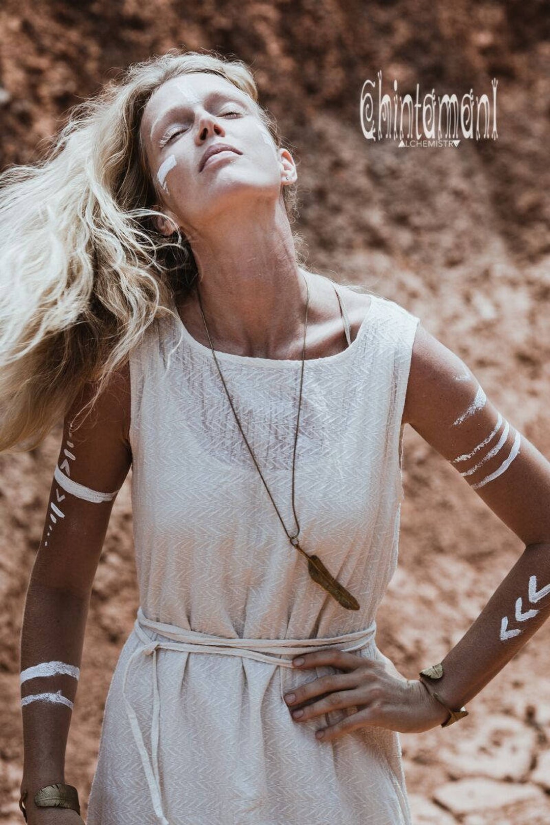 Soft Cotton Boho Dress Natural Organic Dress White - Etsy Australia