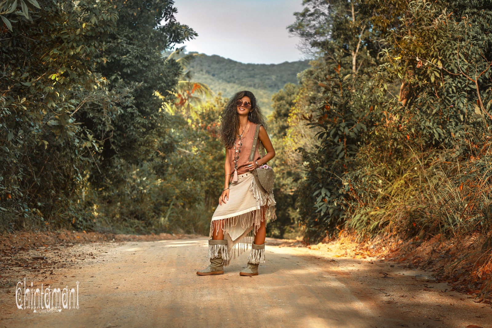 Dusty Pink Linen Top Natural Linen Tunic Flax Gypsy Top | Etsy