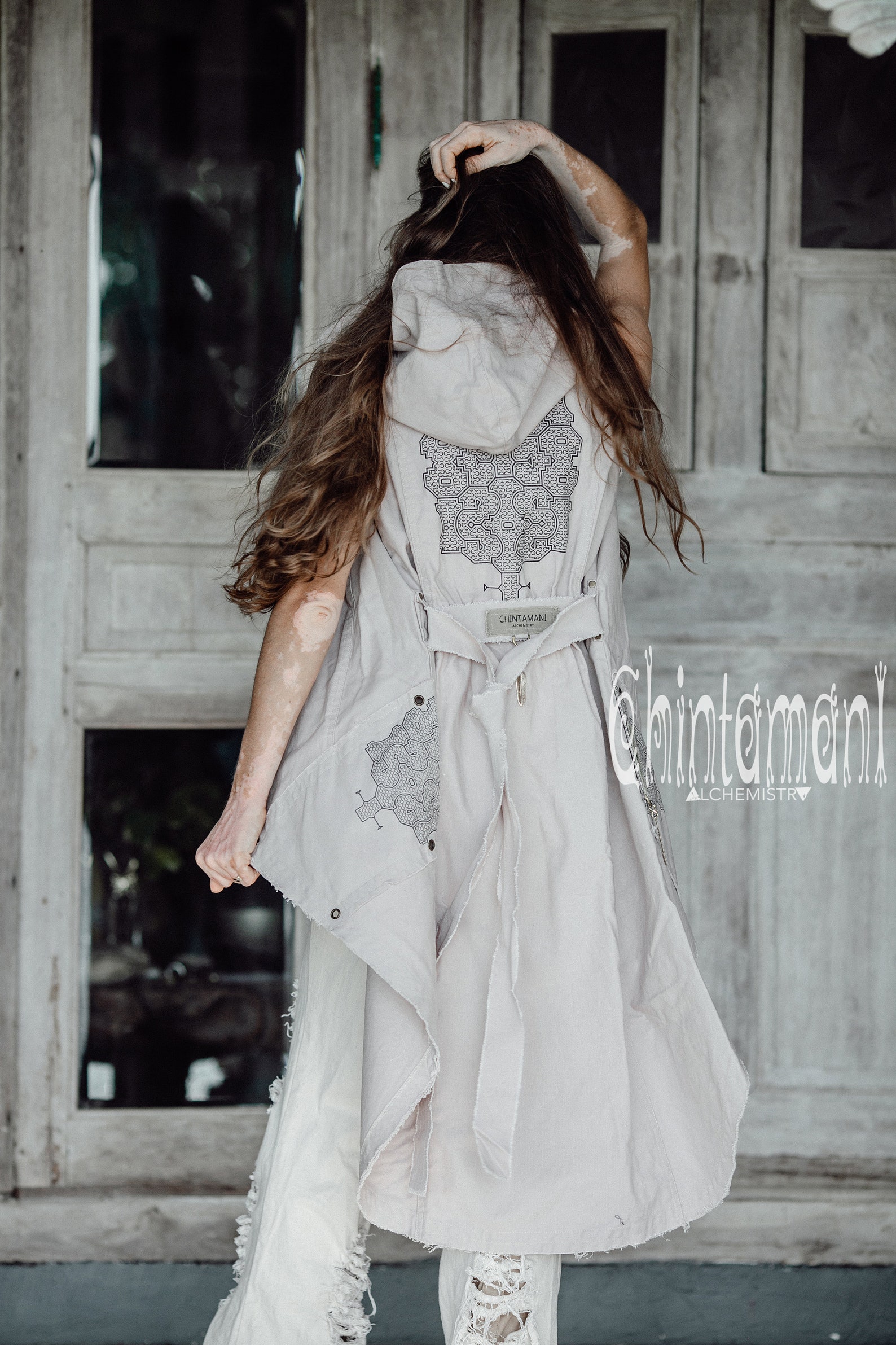 Cotton Canvas Long Frock Coat Festival Clothing Ethnic Big - Etsy