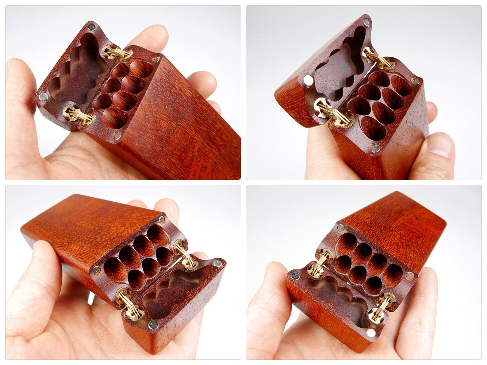 Custom Padouk Wood Cigarette Case for 7x 100S Cigarettes - Etsy