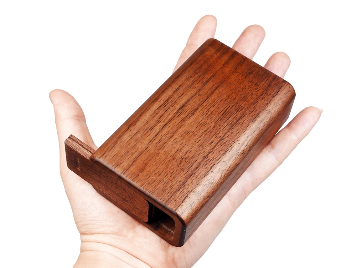 Custom Walnut 8X Cigarillos Case Small Cigar Case CNC | Etsy