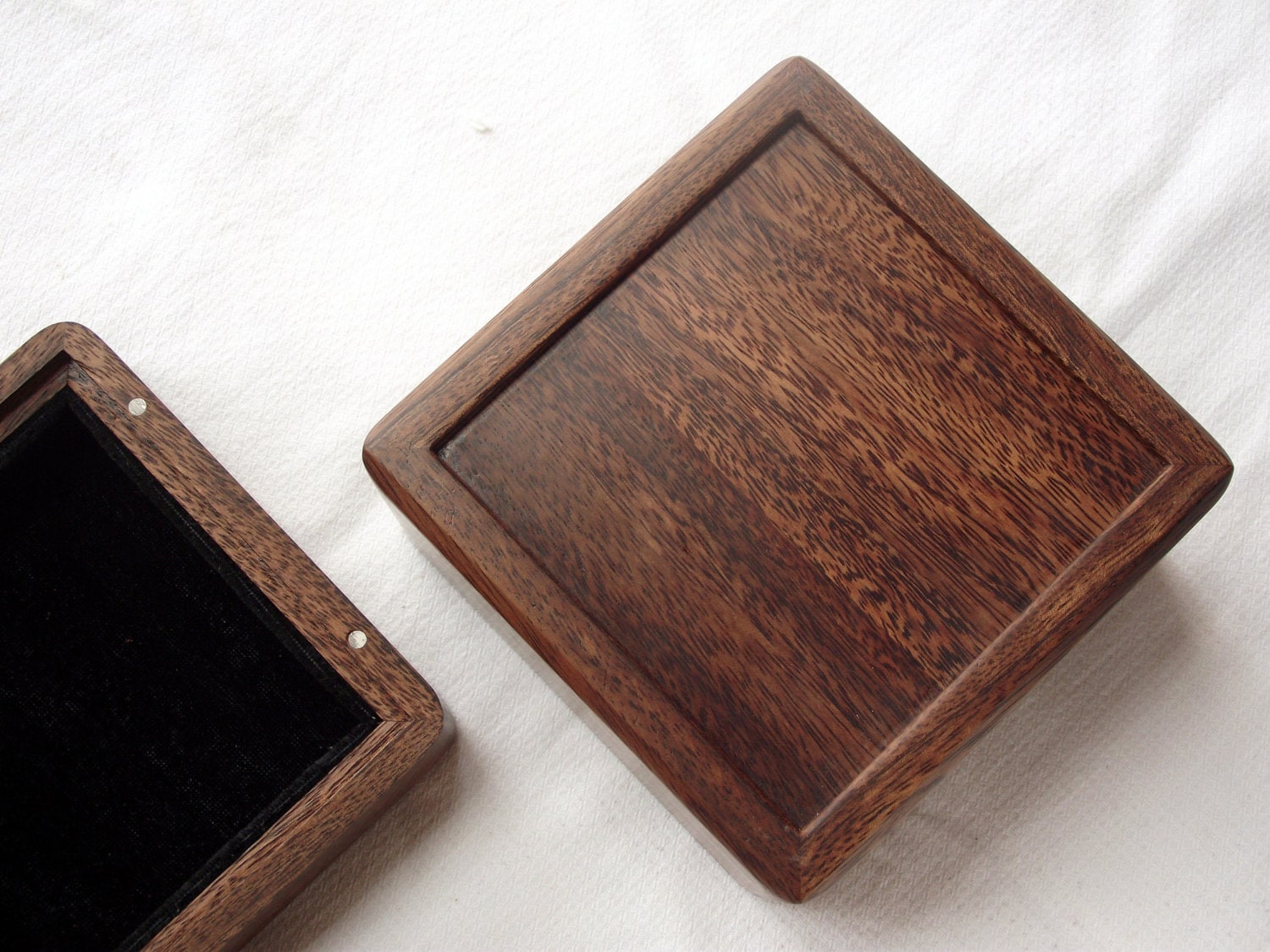 5 Premium Custom Walnut Wood Box Storage Box Jewelry | Etsy