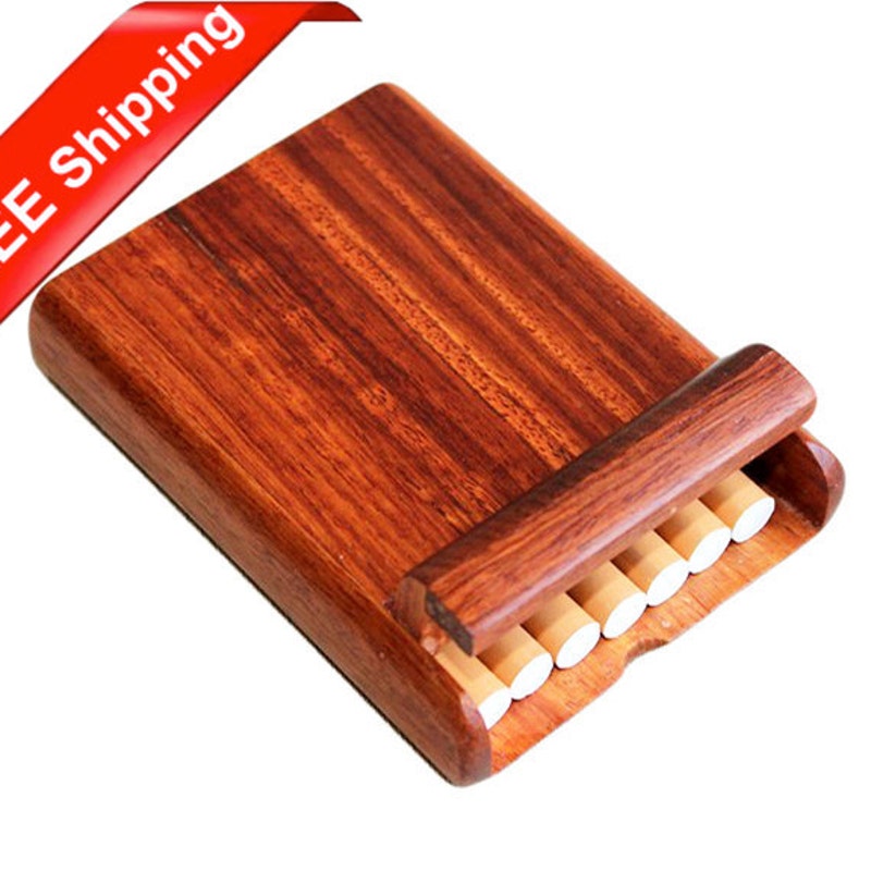 Wood Cigarette Case - Etsy