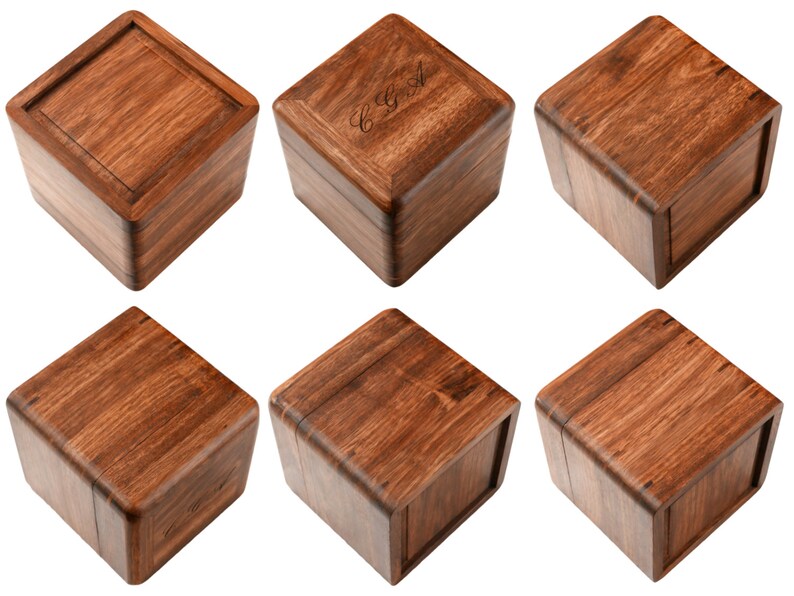 Custom Walnut Wood Watch Box, Personalized Engraved Keepsake Box - Etsy